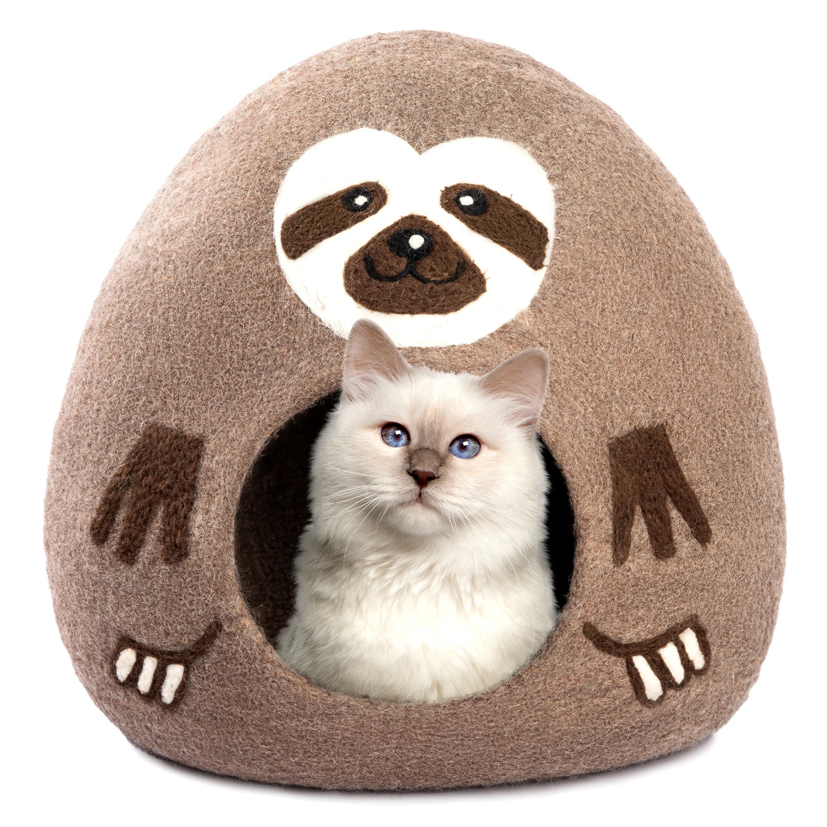 Handmade Felt & Wool Cat Caves | Best Himalaya